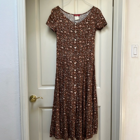 Esprit | Dresses | Esprit Vintage Flowing Floral Dress | Poshmark